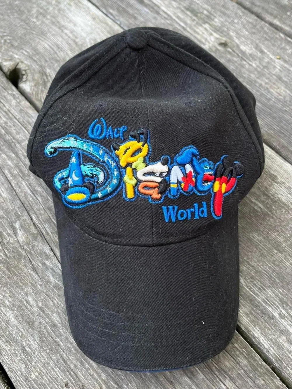 Disney | Accessories | Walt Disney World Embroidered Baseball Hat ...